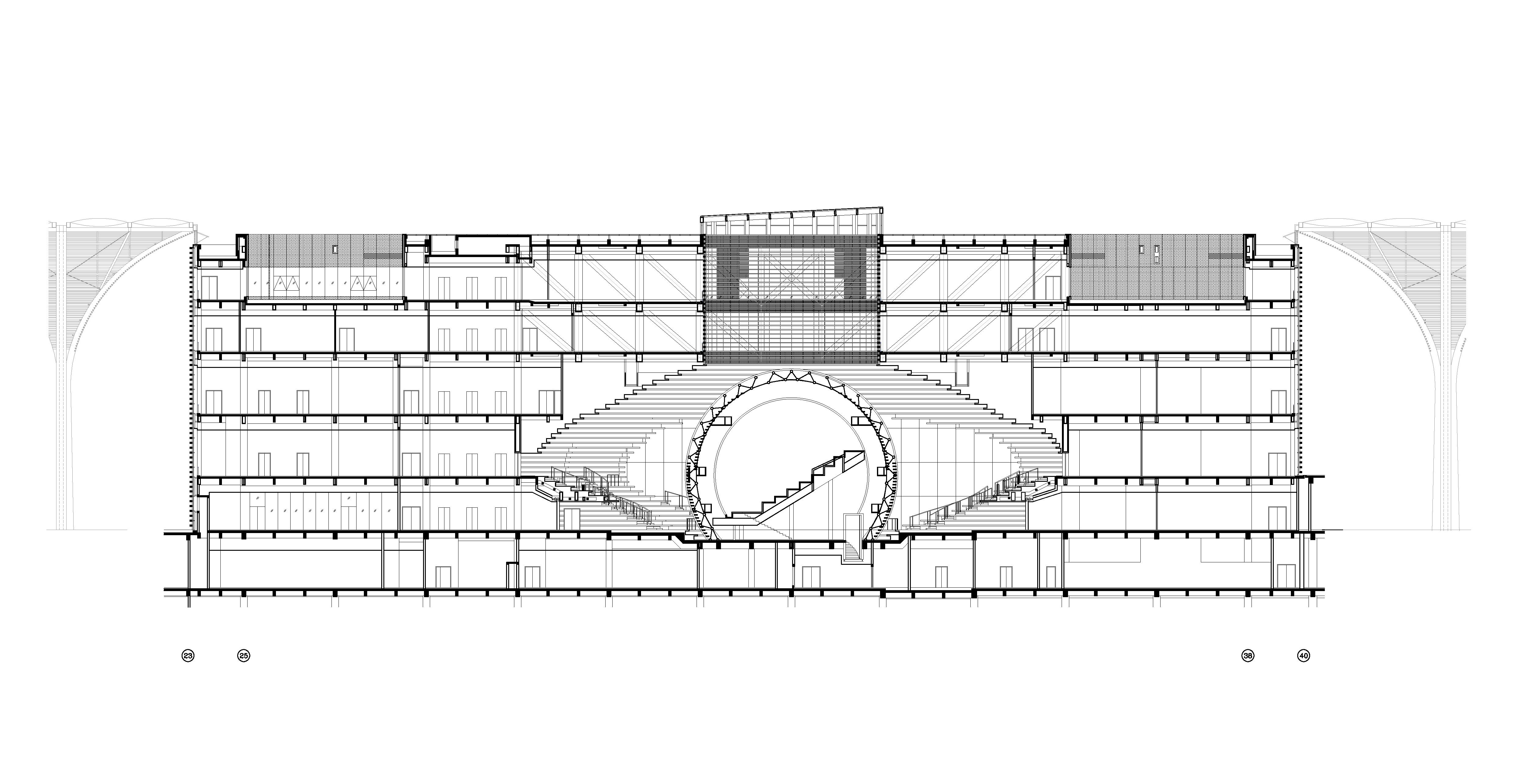 La Tianjin Binhai Library di MVRDV: focus sulle strutture - Teknoring